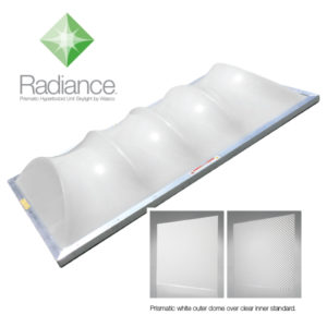 Wasco Commercial Unit Skylights - Curb and Dome Skylight Models